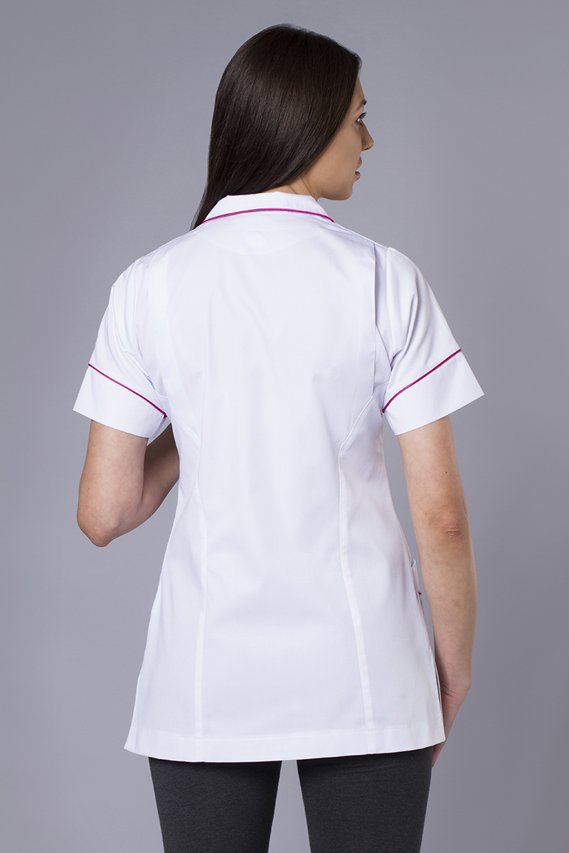 White button uniform top Stella Bestuniforms