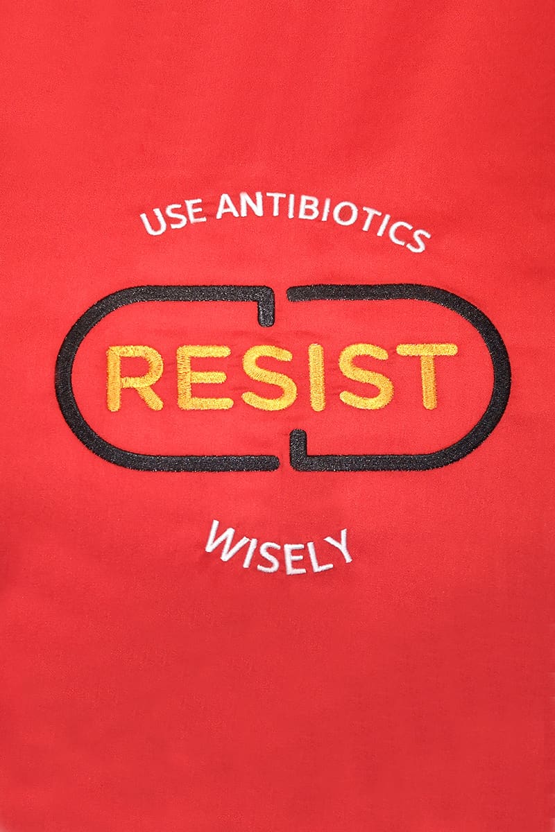 Kerry Lightweight Red Tunic With RESIST Logo Bestuniforms